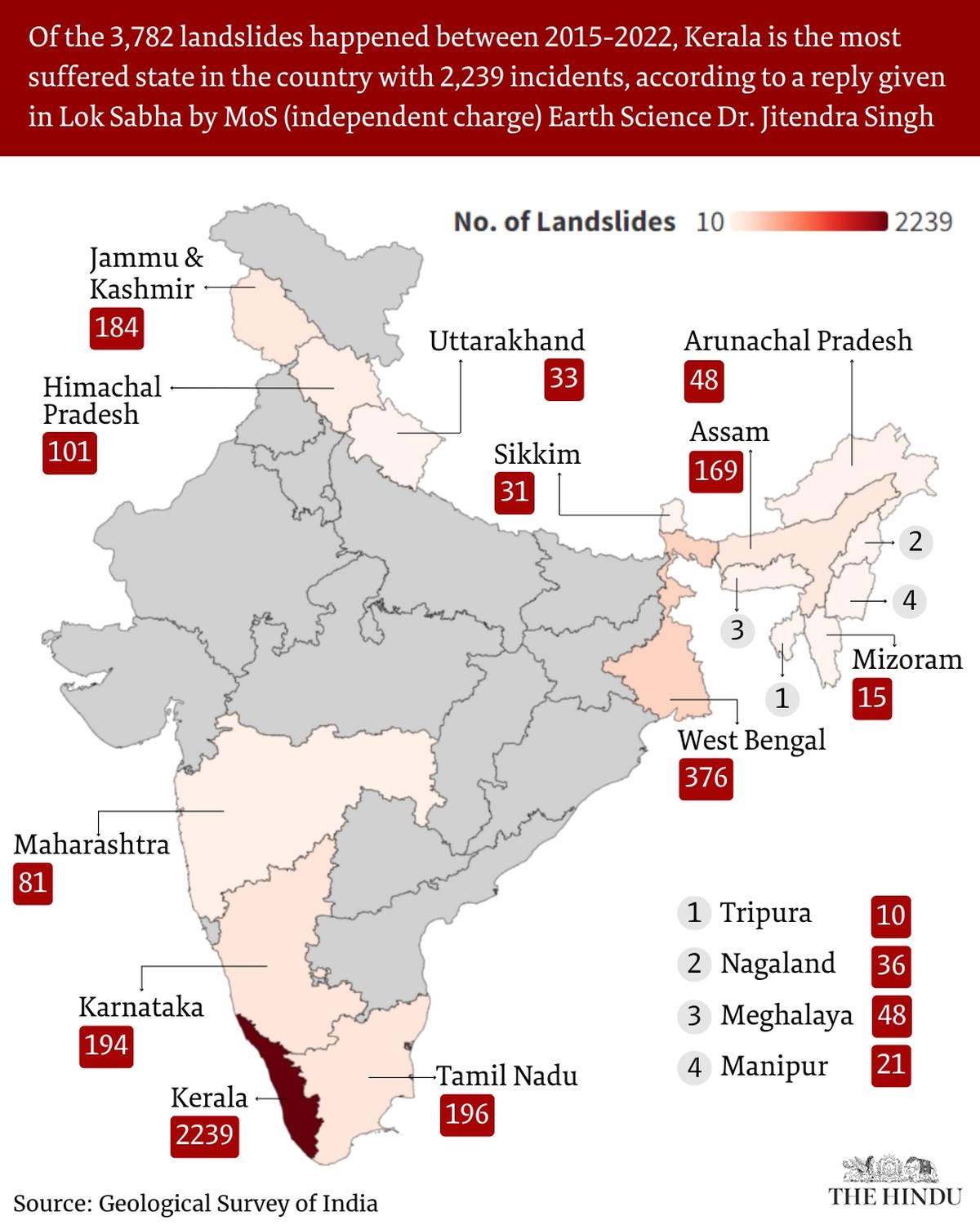 Wayanad landslides: How two villages vanished overnight - The Hindu