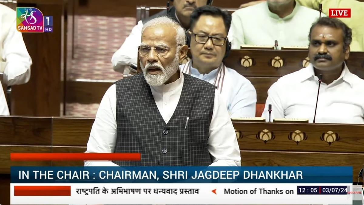 Parliament Day 8 highlights: Special session concludes with PM Modi’s reply to Motion of Thanks ...