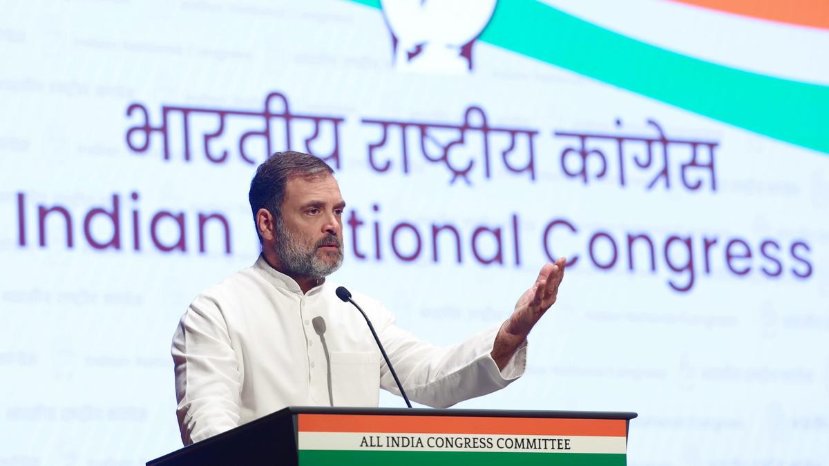Rahul Gandhi’s ‘fighting Indian state’ remarks: BJP says ‘Congress ...