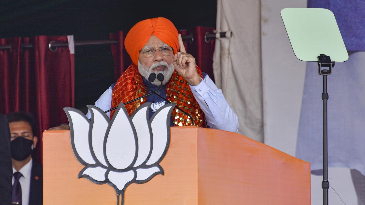 PM Modi accuses Congress of subverting Constitution by controlling ...