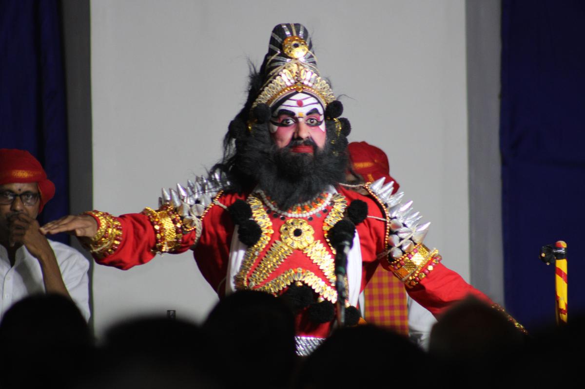 In a first, Udupi artistes present Yakshagana in Marathi - The Hindu