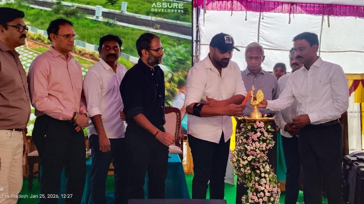 Bhogapuram set for Shamsabad-like boom, says Manchu Manoj - The Hindu