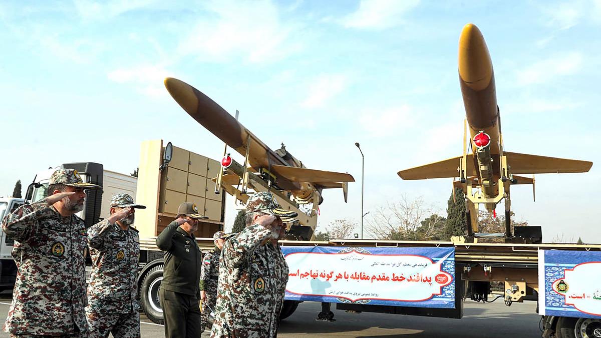 Iran unveils drones armed with air-to-air missiles - The Hindu