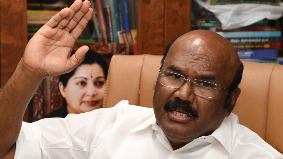 Erode (East) bypoll | Jayakumar alleges diversion of Tasmac collections ...