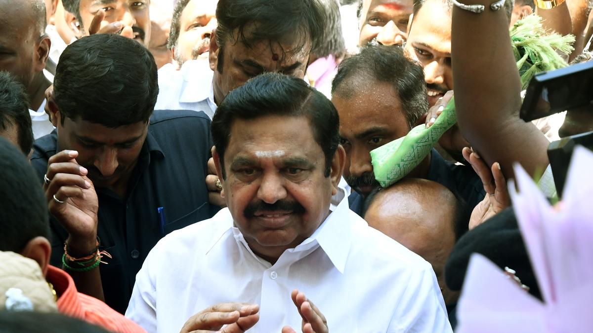Palaniswami accuses DMK regime of stalling the implementation of ...