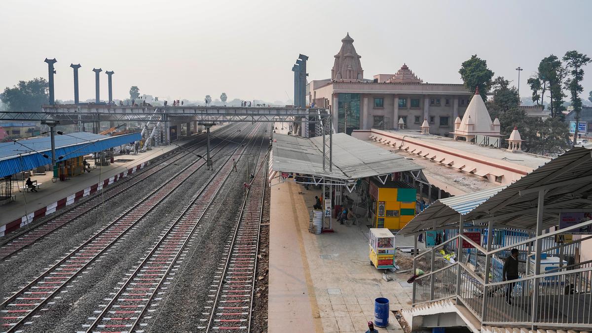 Ayodhya railway junction renamed as Ayodhya Dham - The Hindu