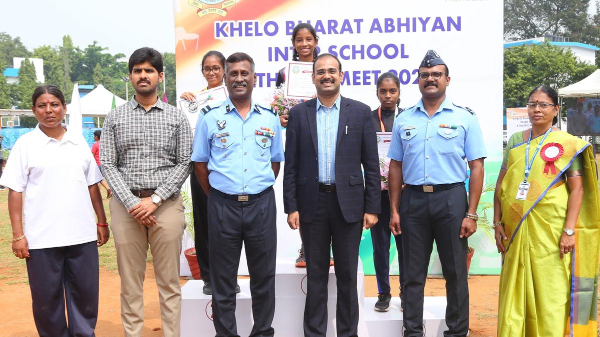Over 600 students from Coimbatore schools take part in Air Force School ...