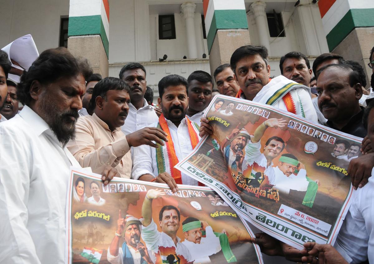 Telangana Cong. forms committees to coordinate Rahul’s visit - The Hindu