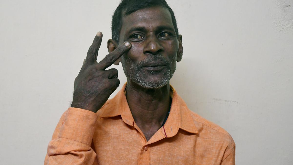 A 61-year-old former drug addict, now a peer educator helps people out ...