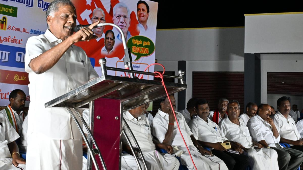 “Modi a hindrance to the development of Tamil Nadu”, G. Ramakrishnan in ...