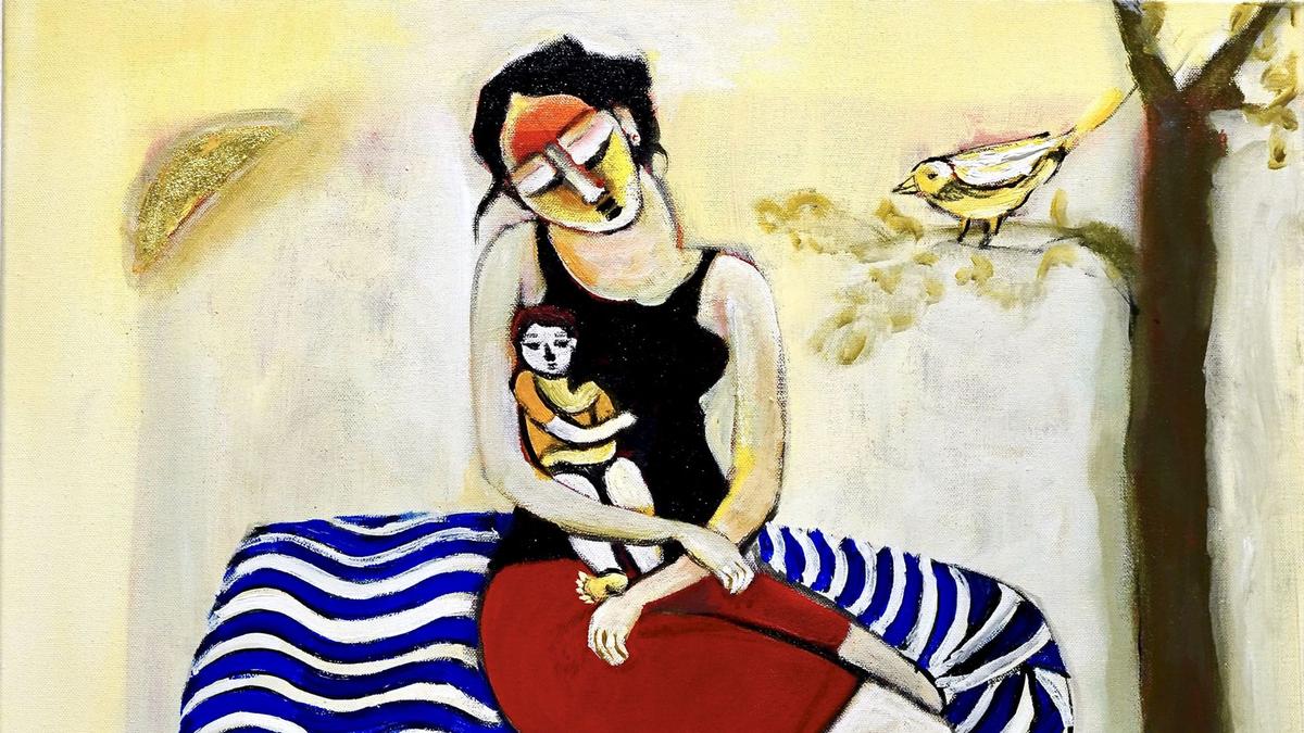 P Gnana: Portraying unconditional love - The Hindu