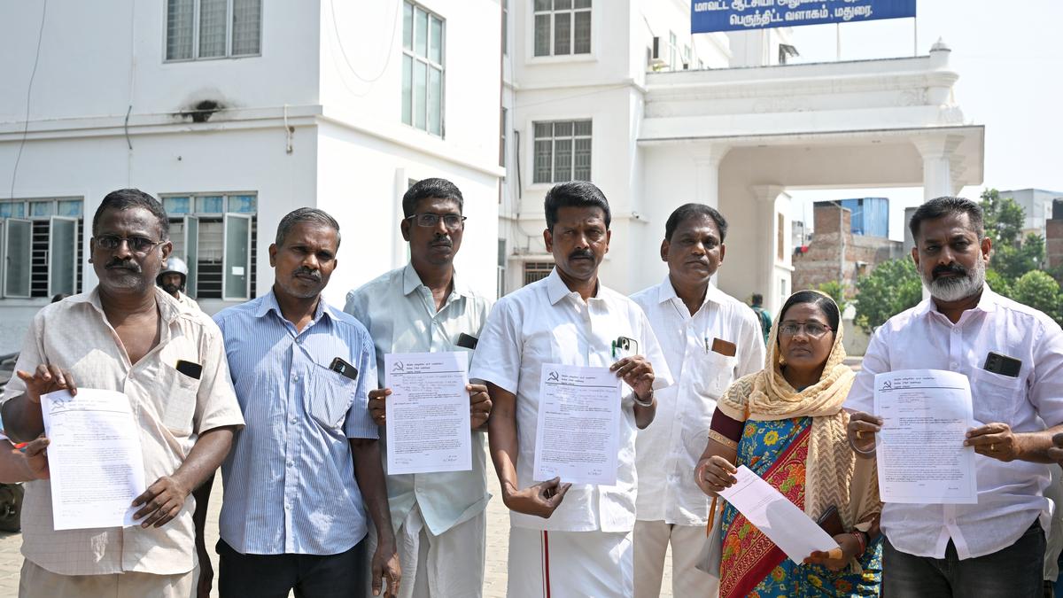 CPI(M) submits petition against ‘recreational’ club at Solai Alagupuram ...