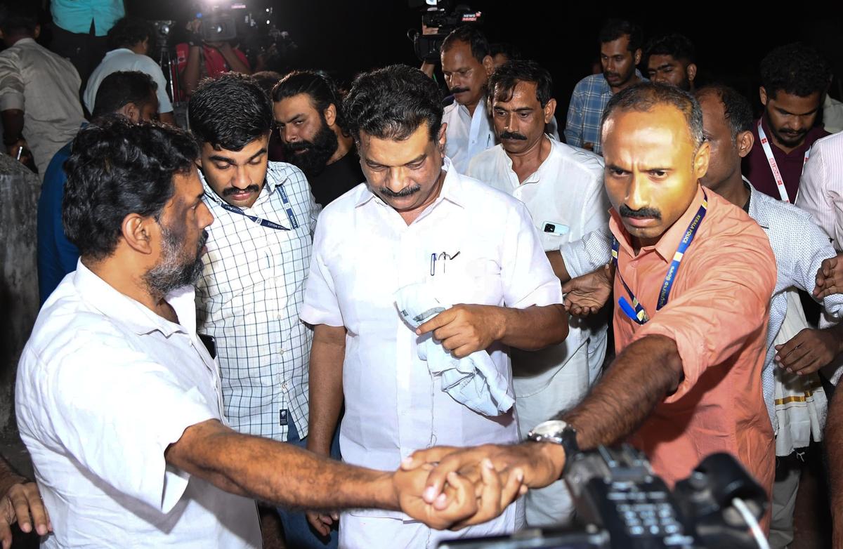 Attack on DFO office: P.V. Anvar released on bail - The Hindu
