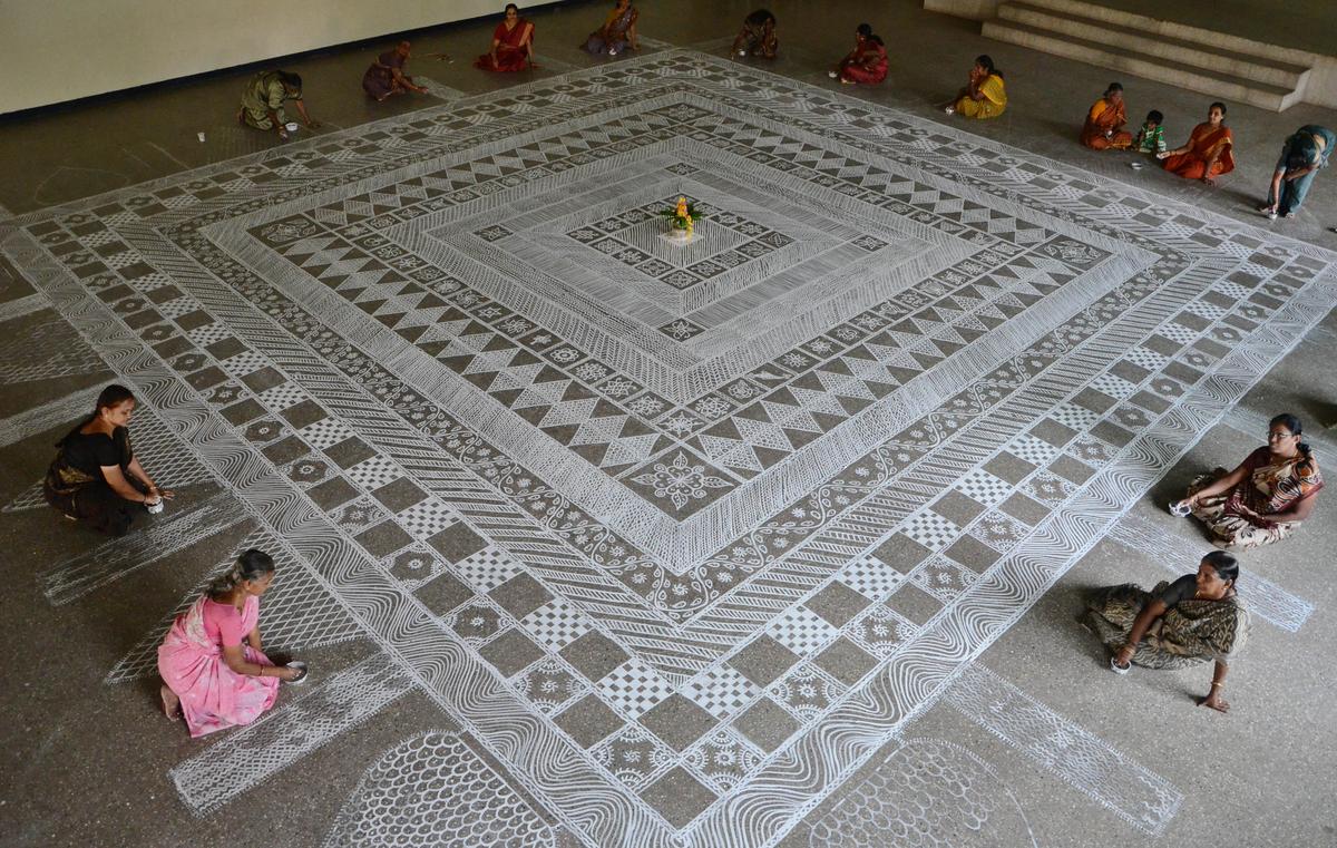 This Tamil New Year, we look at the evolution of the kolam - The Hindu