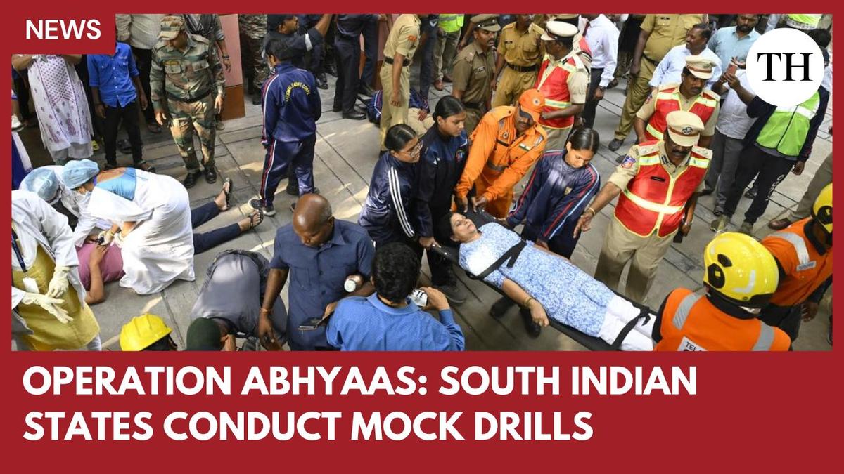 Operation Abhyaas: South Indian States conduct mock drills - The Hindu