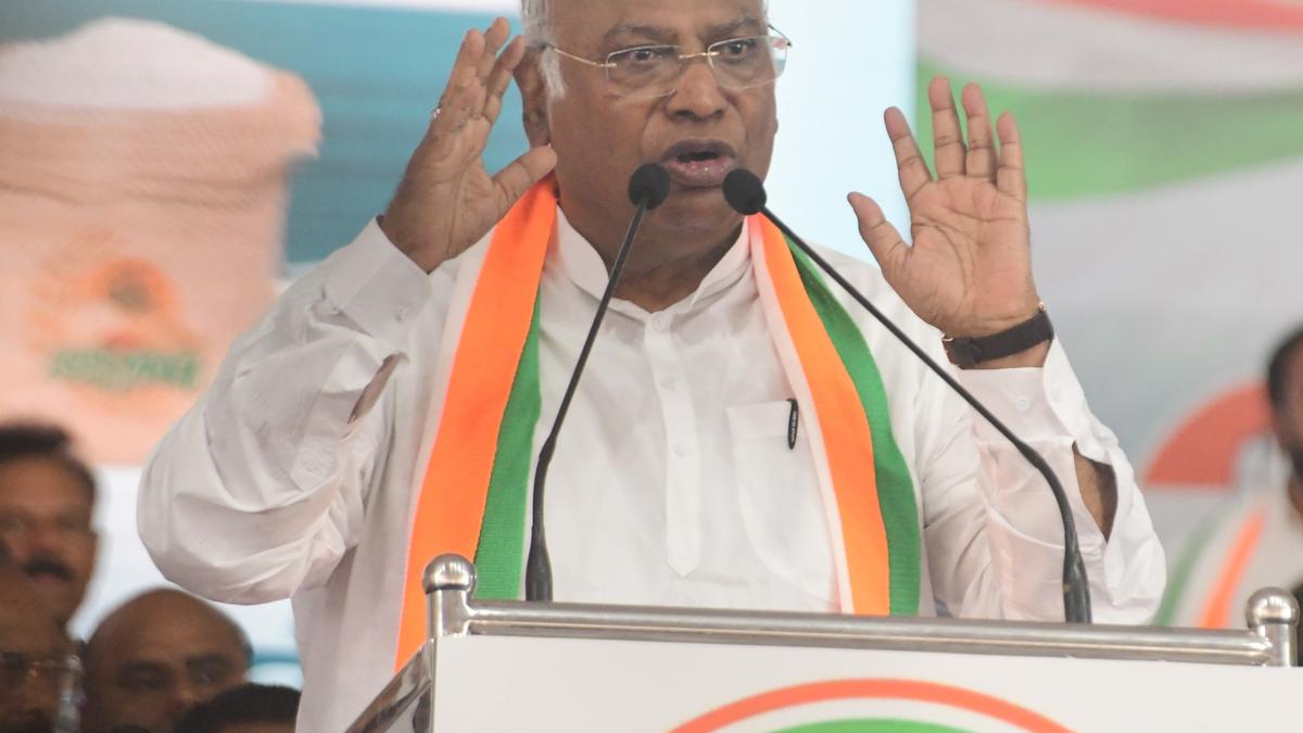 Modi will be a ‘dictator’ if elected to office again, says Kharge - The ...