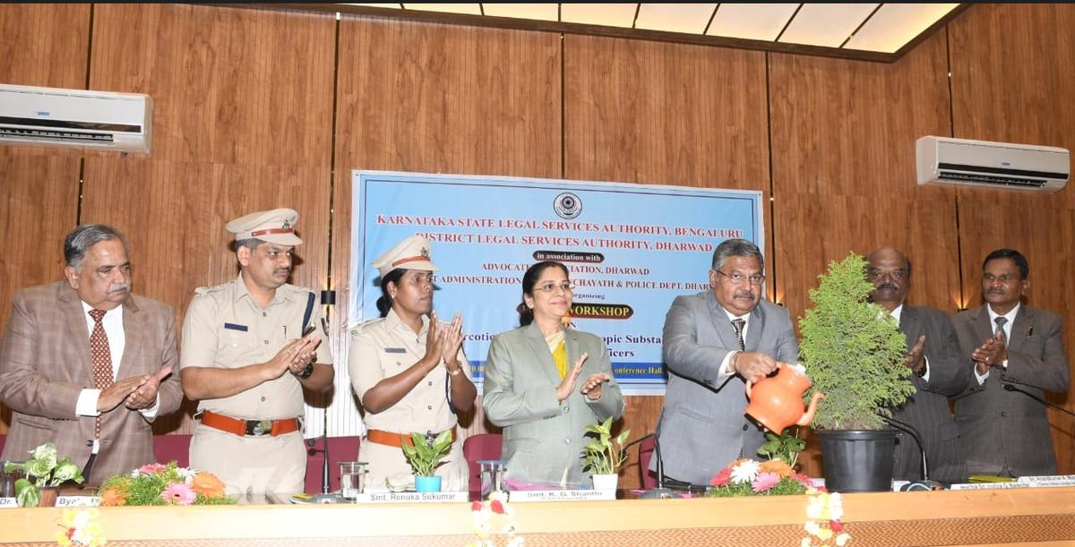 Teamwork crucial to curb drug menace: Justice Narendar - The Hindu