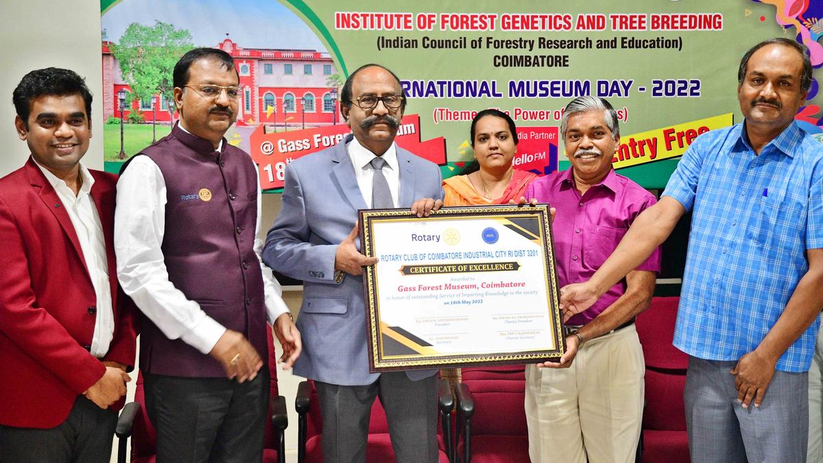 Gass Forest Museum in Coimbatore honoured on International Museum Day ...