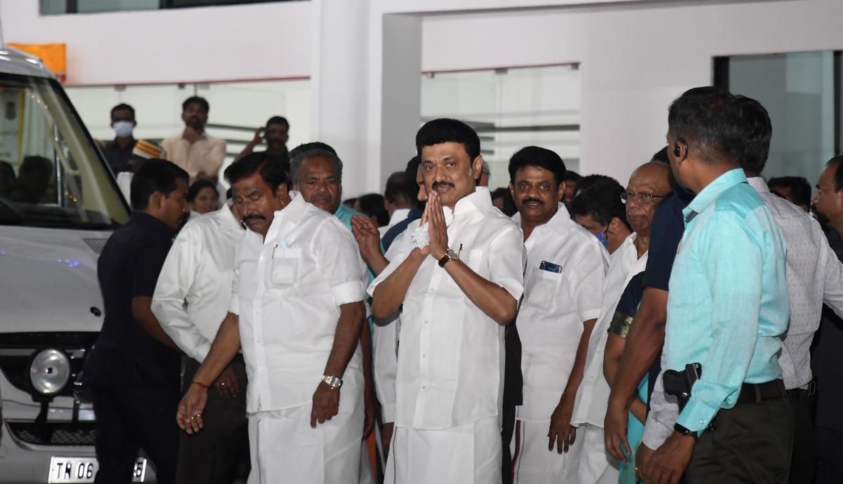 Stalin inaugurates two major projects in Madurai - The Hindu