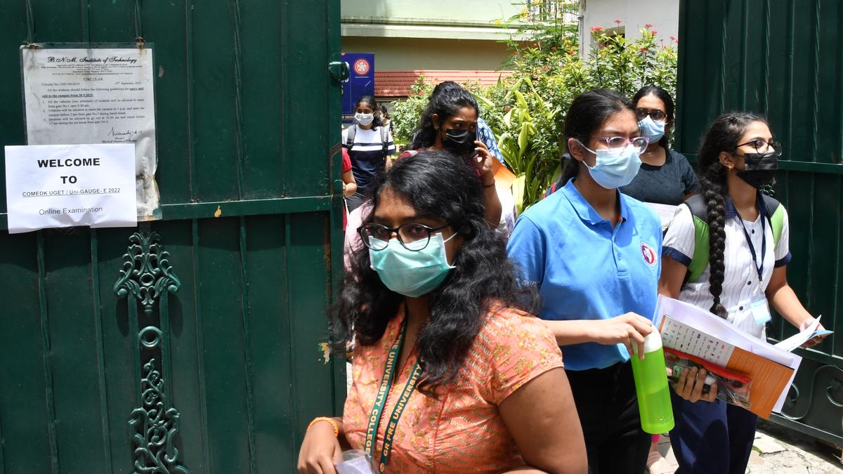 COMEDK UGET entrance exam to be held on May 28 - The Hindu