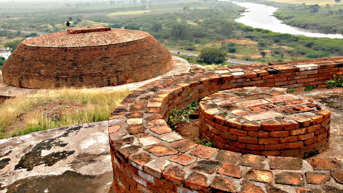 Historic stupa at Chandavaram fascinates Indologists - The Hindu