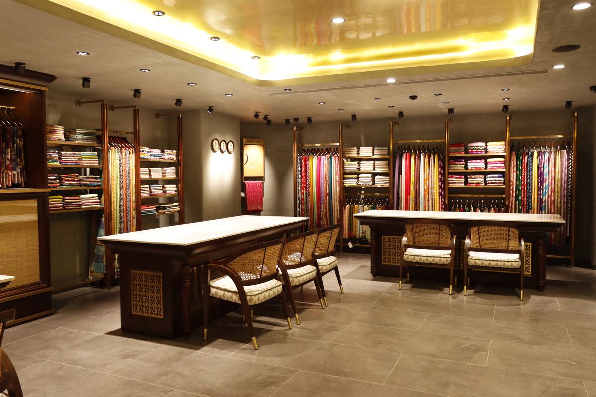 Mavuris flagship store in Jubilee Hills attracts the saree aficionados ...