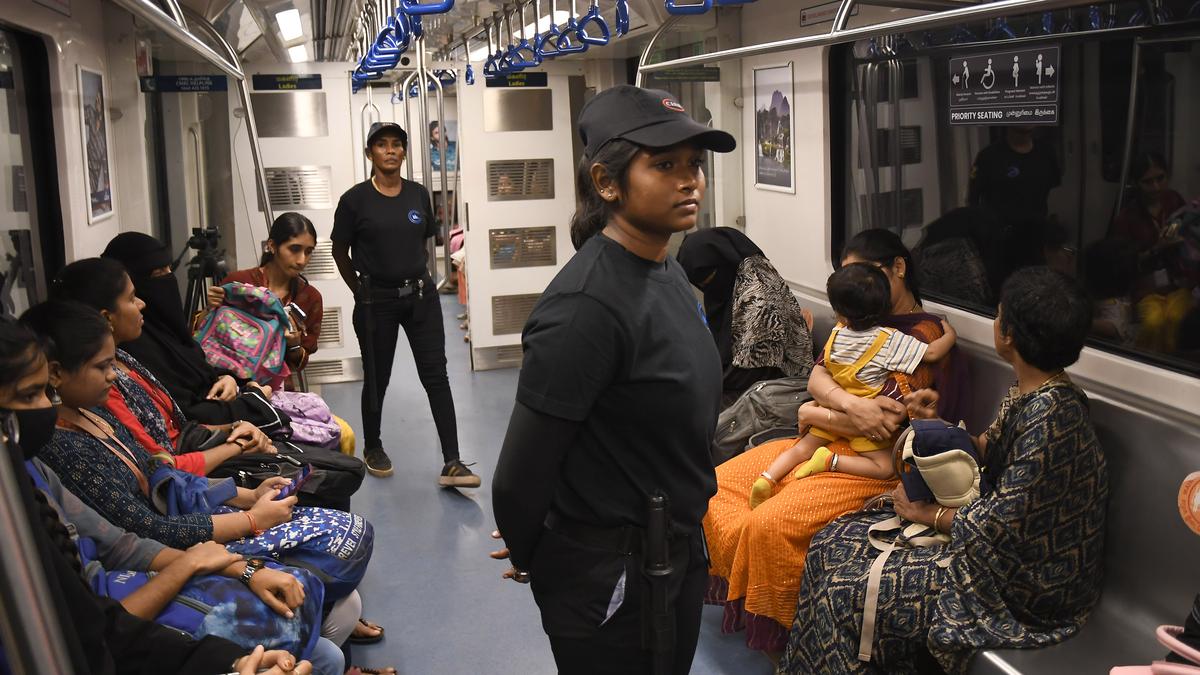 Chennai Metro Rail launches ‘pink squad‘ to enhance women passengers ...