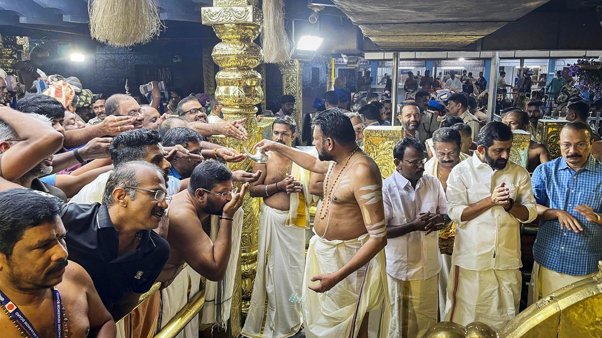 Sabarimala pilgrimage opens with strong turnout and fully booked ...