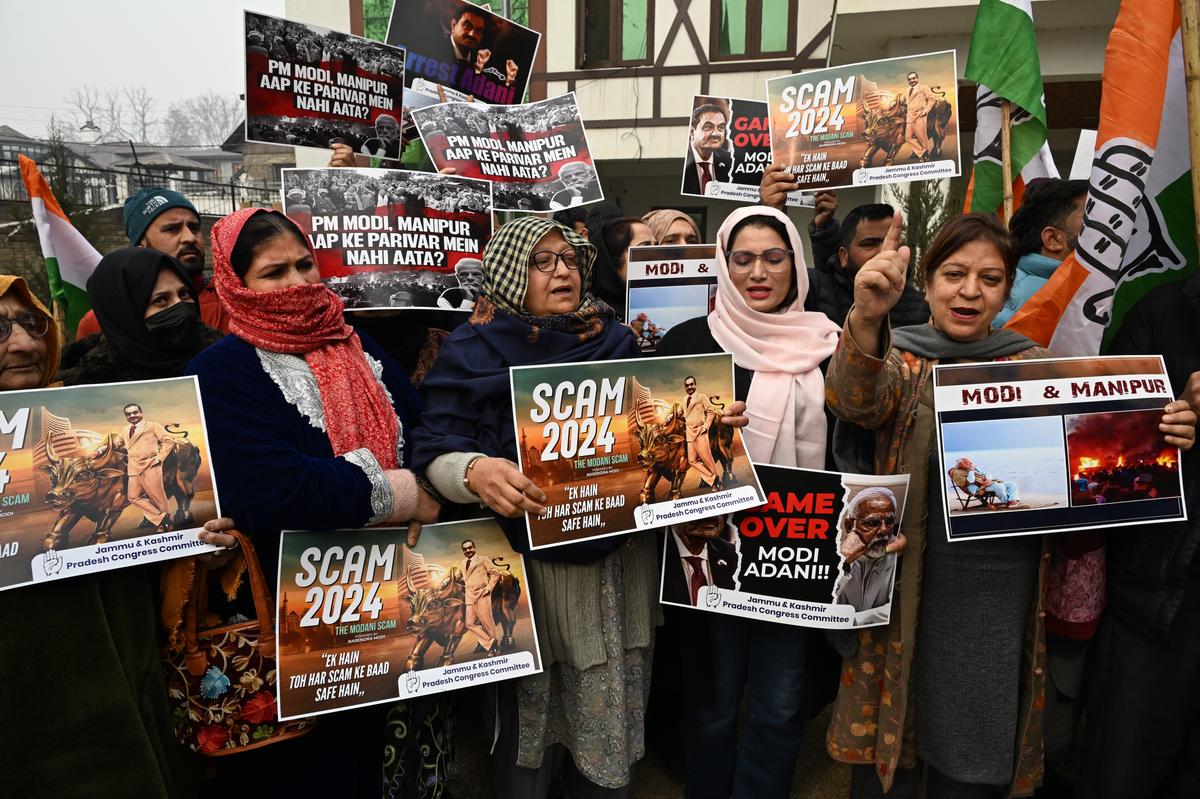 Congress holds protests in J&K, demands Statehood - The Hindu