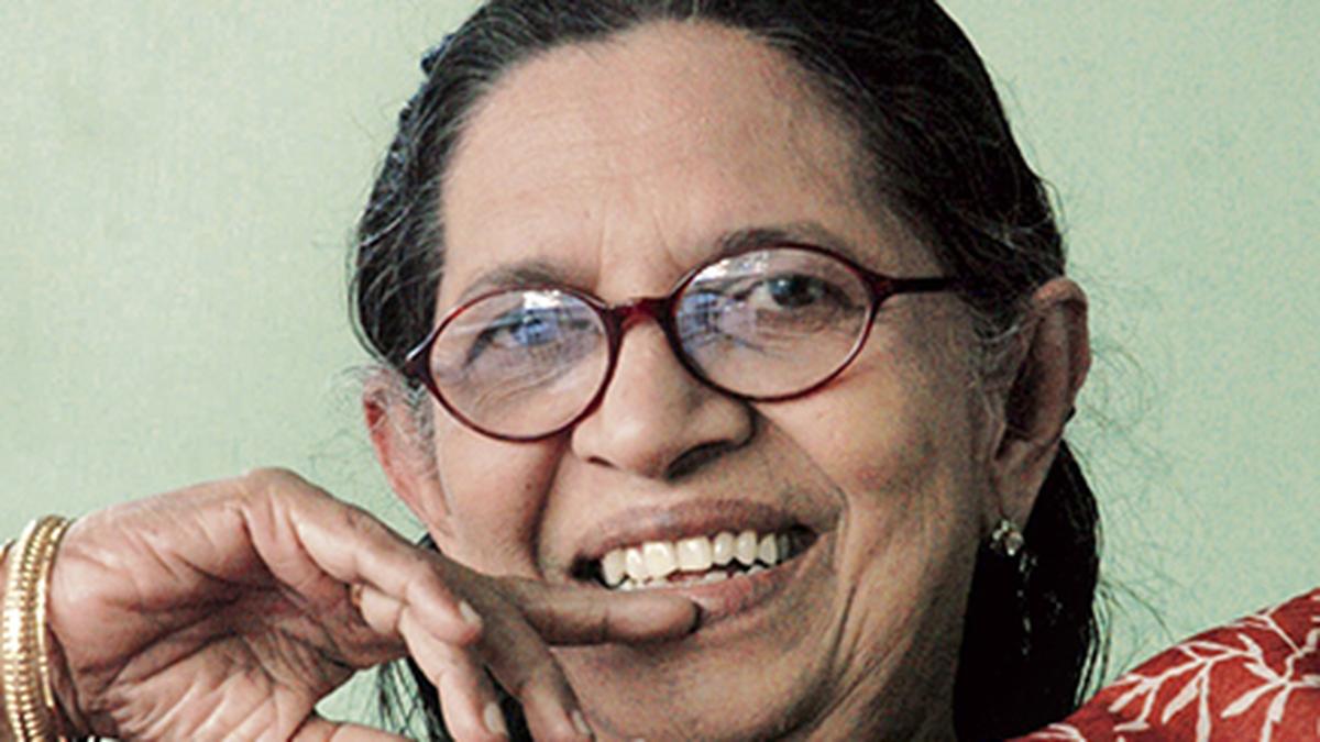 Sahitya Akademi winner Sarah Thomas passes away - The Hindu