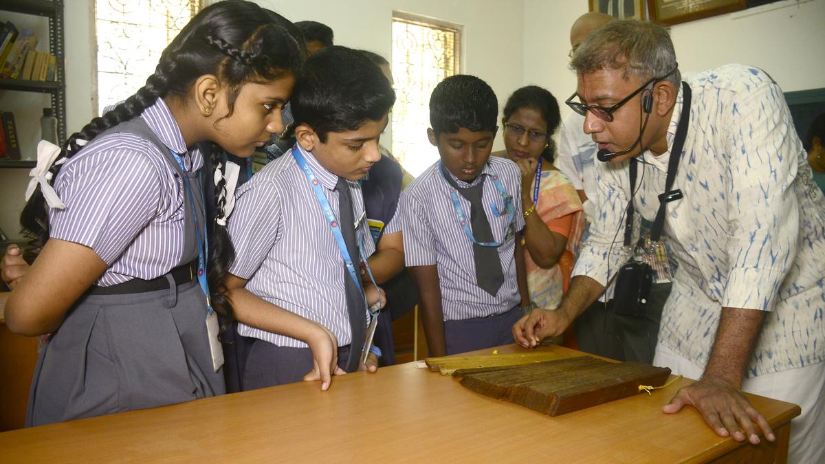 U. Ve. Sa. Library, a treasure trove for Tamil lovers - The Hindu