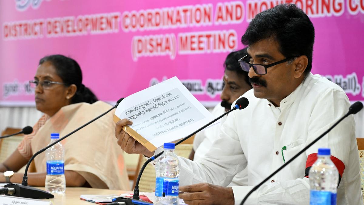 Tiruchi MP asks NHAI to prioritise elevated highway project - The Hindu