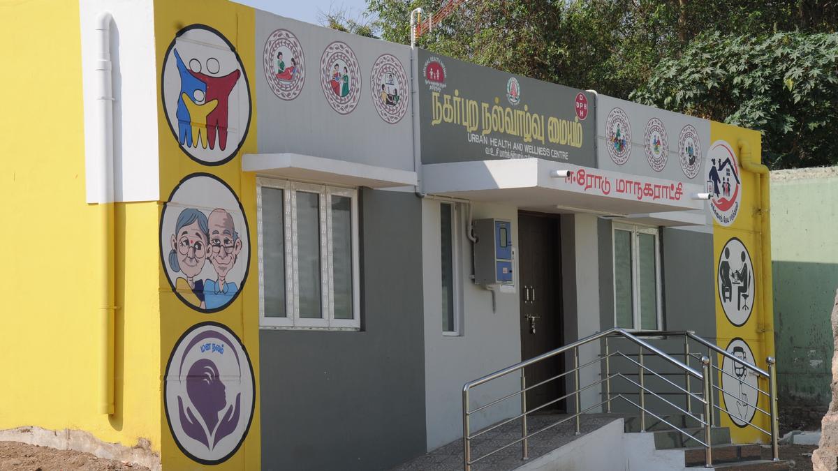 20 urban health and wellness centres ready for inauguration in Erode ...
