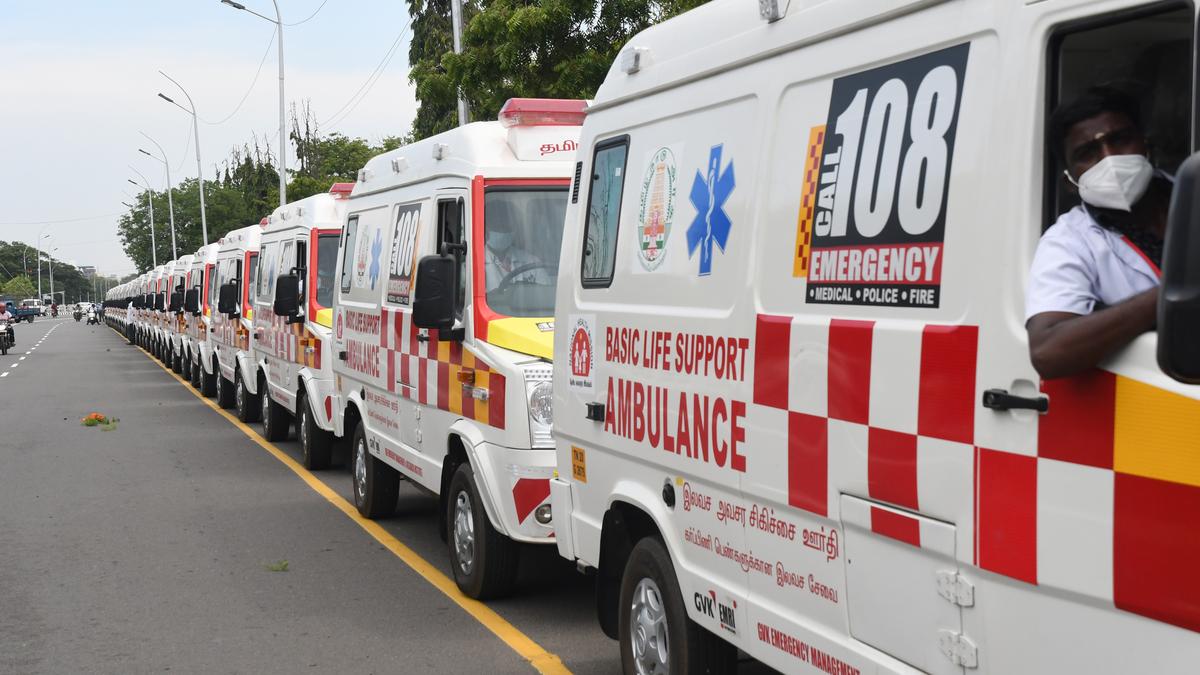 Tamil Nadu: Now, keep track of 108 ambulances on mobile phones - The Hindu