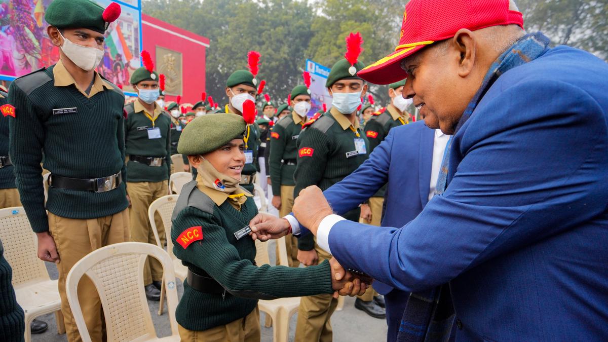 Vice-President inaugurates NCC Republic Day Camp - The Hindu