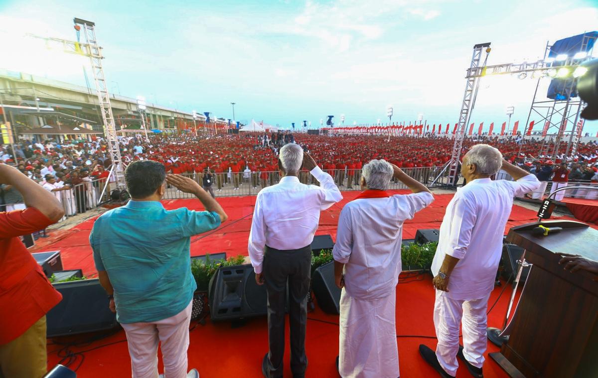 RSS-BJP wants to make India a theocratic nation, says D. Raja - The Hindu