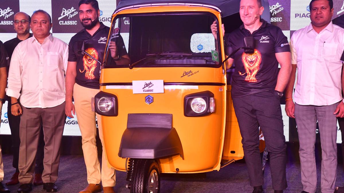 Piaggio launches Apé Auto Classic in Vijayawada of Andhra Pradesh - The ...