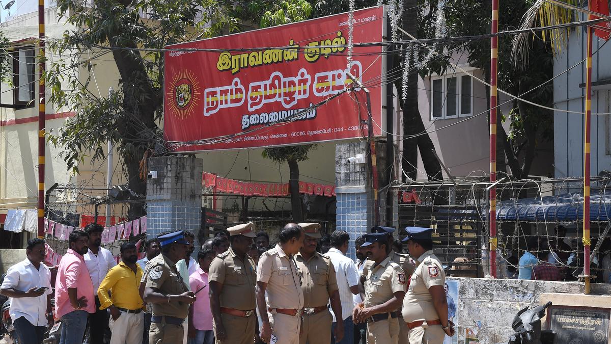 Cadre of Aadhi Tamilar Katchi and Naam Tamilar Katchi clash in Porur ...