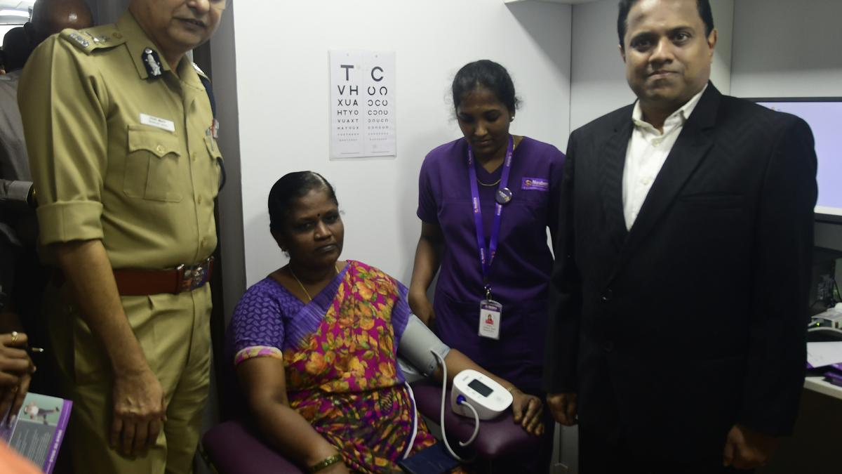 DGP inaugurates mobile wellness unit - The Hindu
