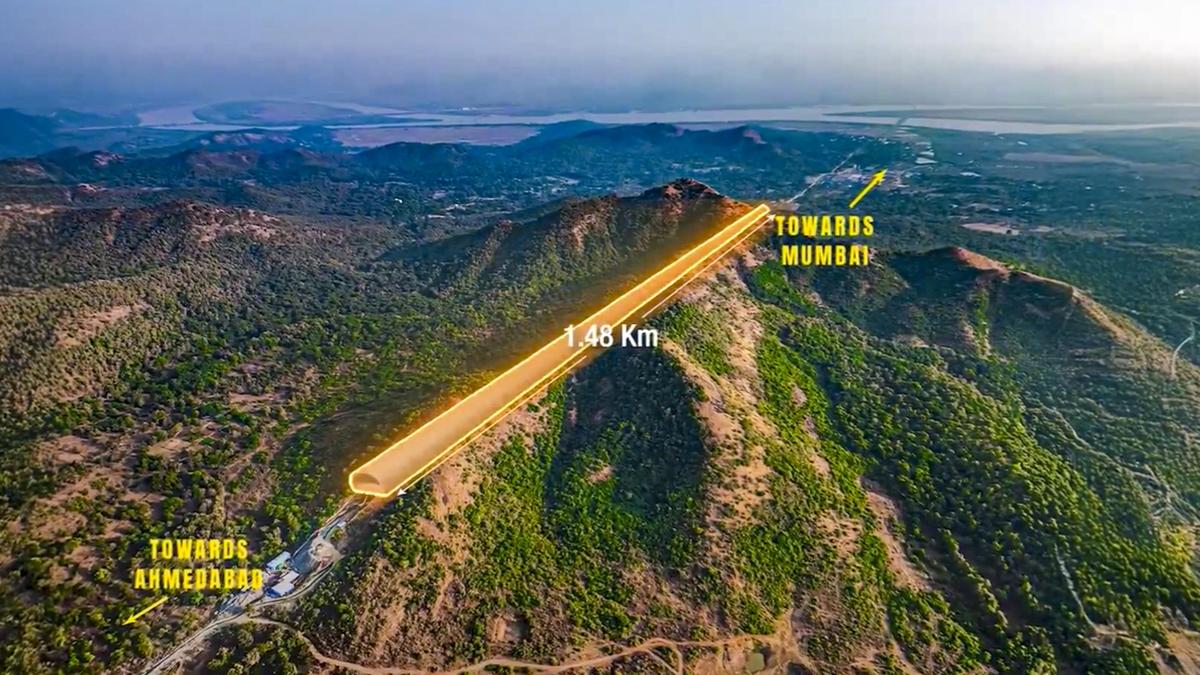 First mountain tunnel for Bullet Train excavated: Ashwini Vaishnaw ...