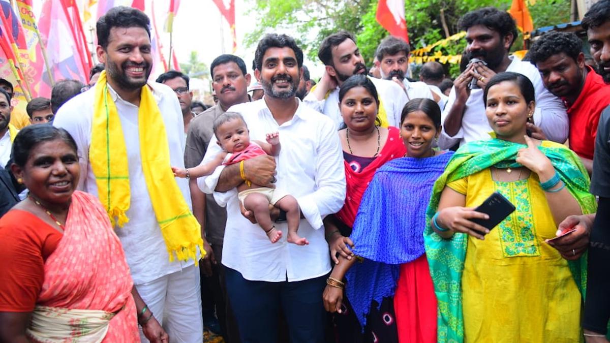 Students, residents pour out their woes to Lokesh as Yuva Galam ...