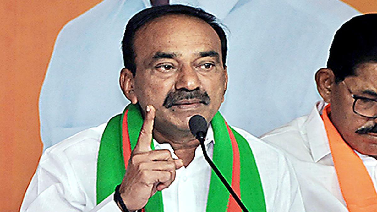 Telangana BJP member Eatala Rajender suspended from House - The Hindu