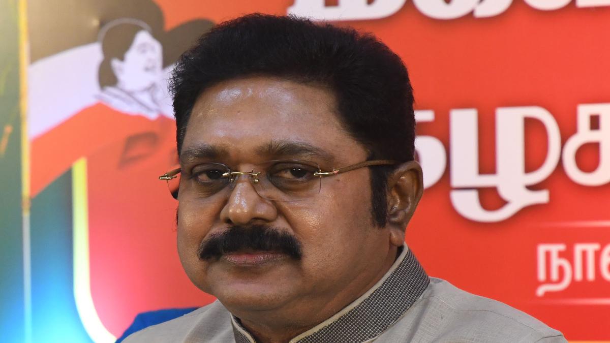 Dhinakaran opposes Andhra’s plan to increase Pullur check dam’s ...
