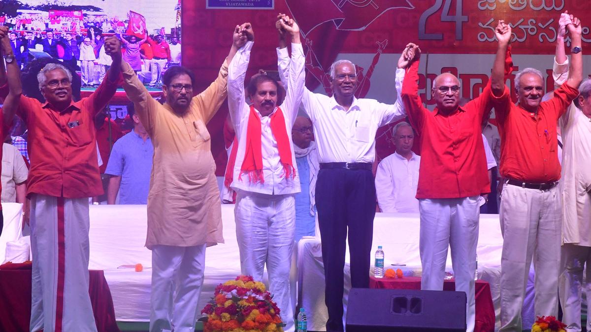 CPI vows to intensify struggle against Central govt.’s policies - The Hindu