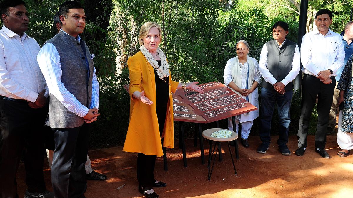Former U.S. Secretary of State Hillary Clinton on 2-day Gujarat visit ...