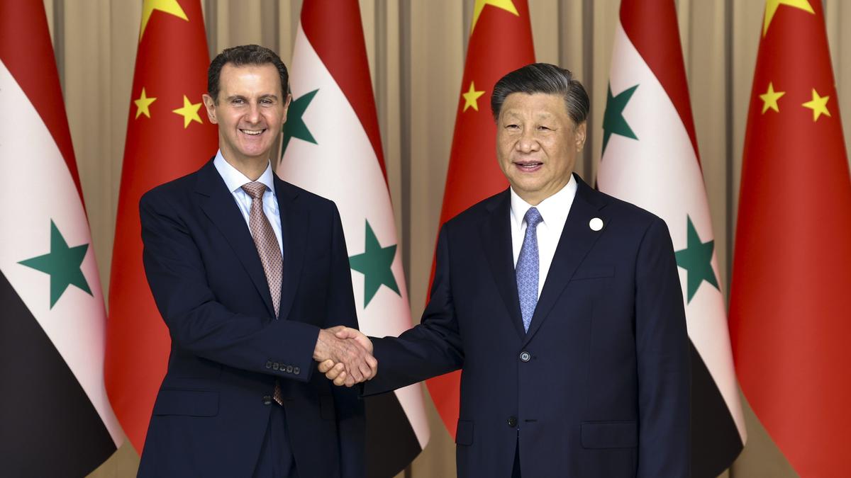 Leaders of Syria and China announce strategic partnership as part of ...