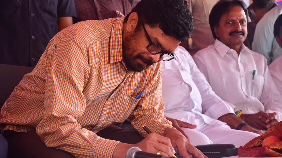 Posani assumes office as Chairman of AP Film Development Corporation ...