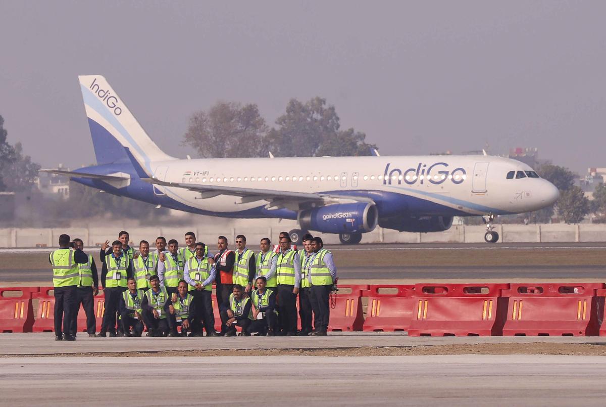 Noida International Airport successfully completes validation flight ...