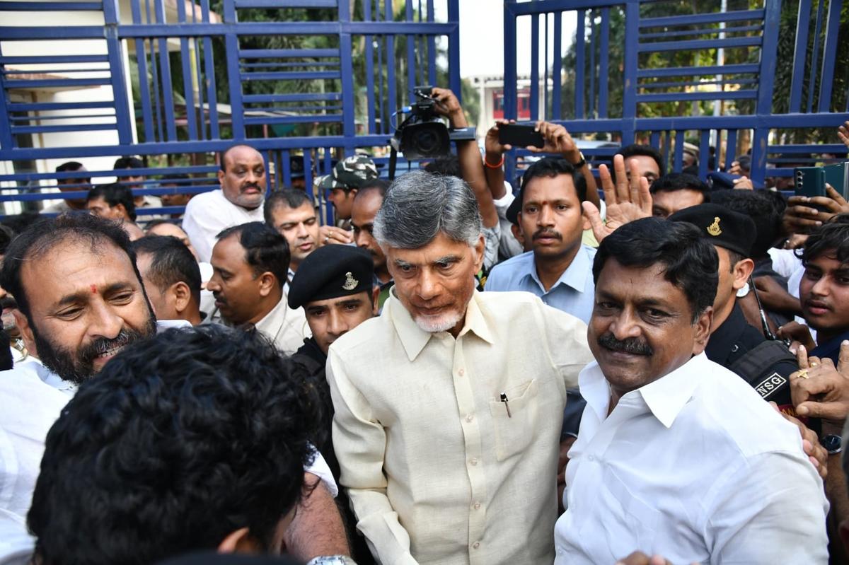 Skill development case: My integrity has held me for so long, says Chandrababu Naidu - The Hindu