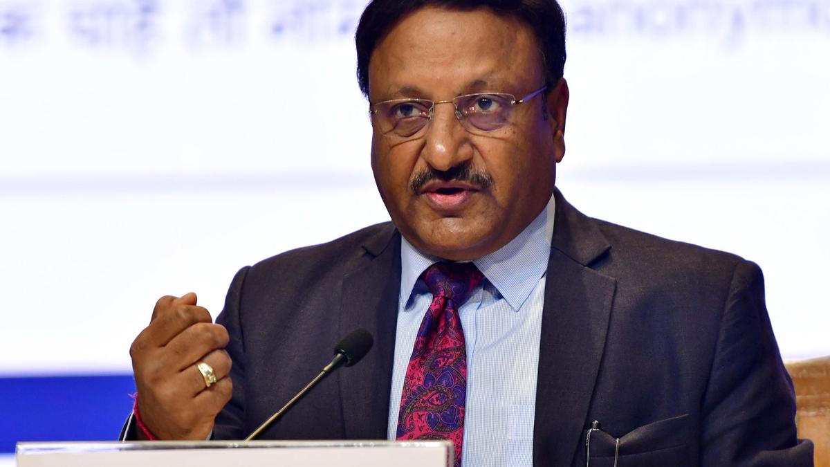 India has 2.49 lakh voters aged above 100: CEC Rajiv Kumar - The Hindu